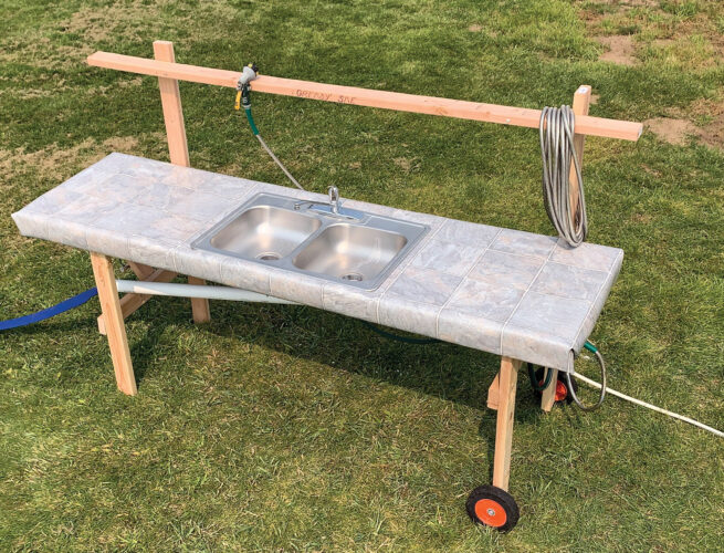 Portable Field Sink – Mother Earth News